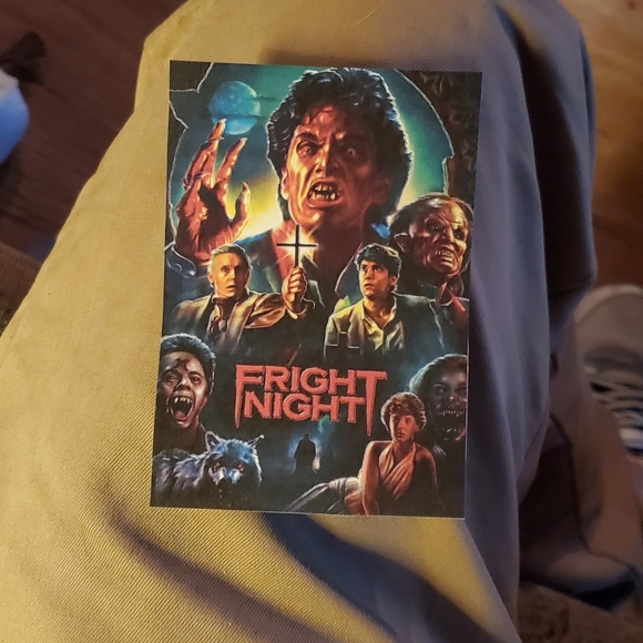 Other | Fright Night Title Sticker | Poshmark